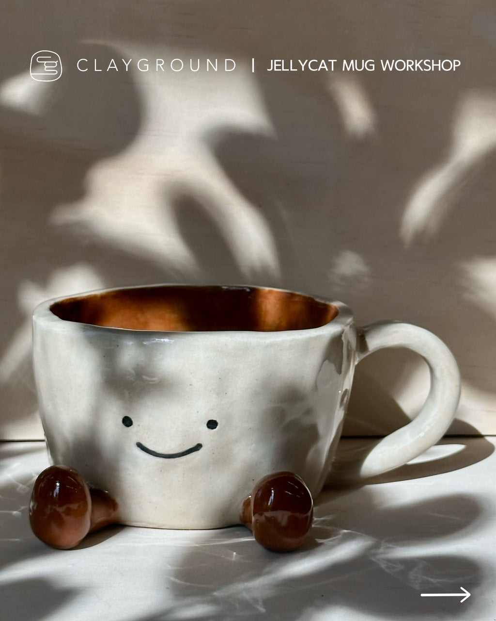 Handbuilding Jelly Cat Mug Workshop – Clayground Ceramics Studio